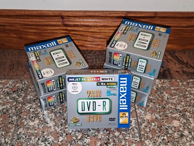 Maxwell DVD-R Blank Discs 5 pack | eBay