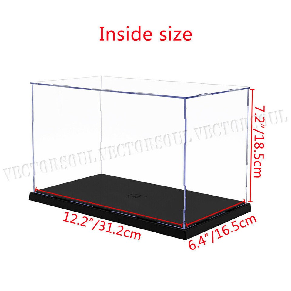 Acrylic Display Case Dustproof Box 1/6 Action Figures Large ...