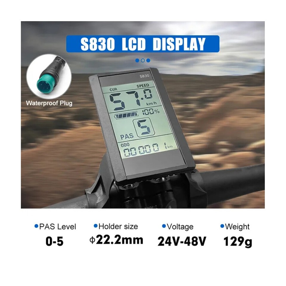 E-bike JN LCD Display S866 S830 S966 S900 GD01 UKC1 UKC3 for Electric Bicycle | eBay