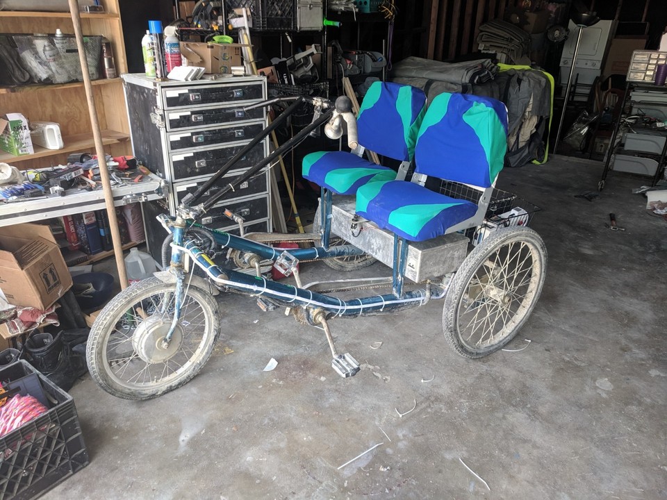 Worksman Team Dual Side-by-Side Trike – Custom E-Trike Conversion ...