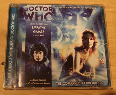 Doctor Who: The Companion Chronicles - 3x4-Empathy Games - Audio CD | eBay