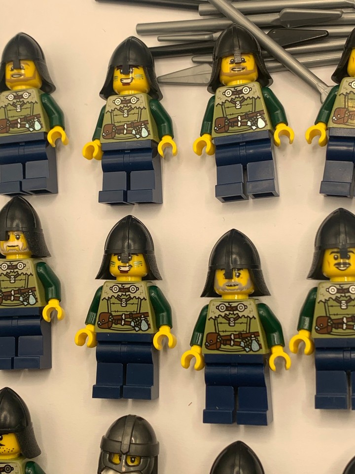 Lego Ritter Figuren Moc Wikinger Mittelalter | eBay.de