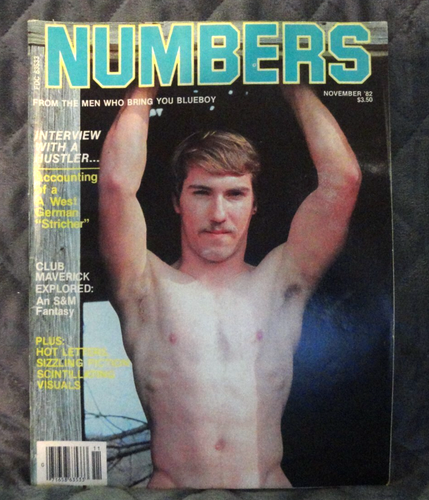 VINTAGE NOVEMBER 1982 NUMBERS MAGAZINE GAY INTEREST🔥 | eBay