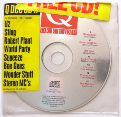 Q DCC CDII : U2 / STING / BEE GEES / ROBERT PLANT / DON MCLEAN ♦ CD ...