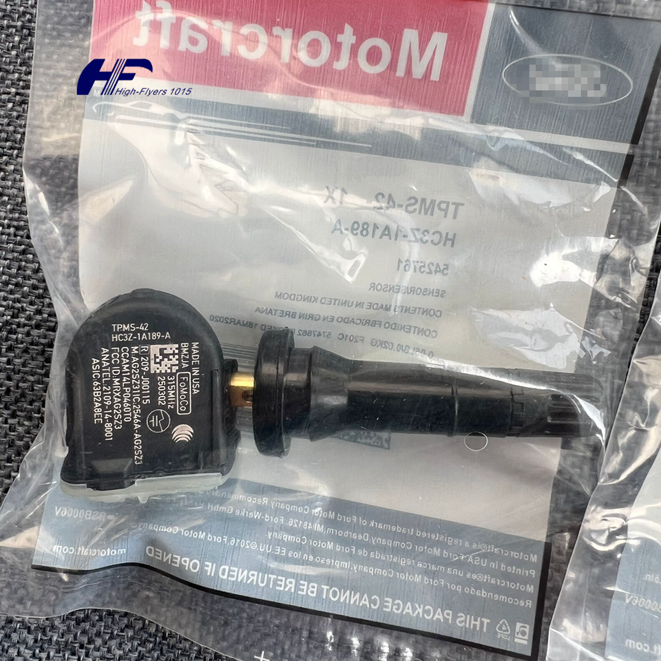 4PCS Ford Motorcraft TPMS Tire Pressure Monitor Sensor TPMS42 HC3Z ...