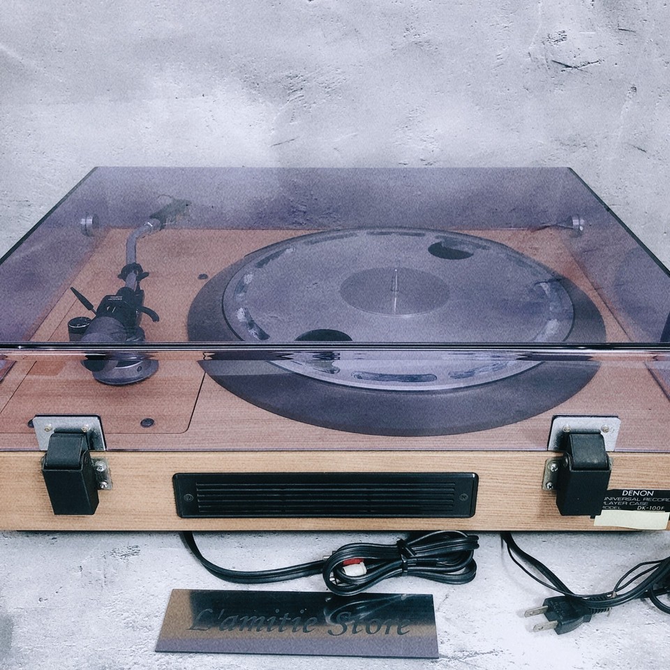 DENON DP-3000+DK‐100F+Arm Direct Drive Servo Turntable Analog Record ...