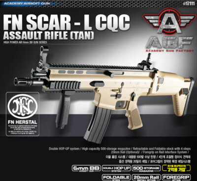 Academy Korea FullSize Airsoft Spring Power BB Blaster Replica Toy ...