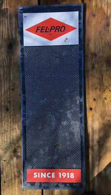 Automobile Advertising Metal Sign Magnet Board Fel-pro Car Parts Since ...