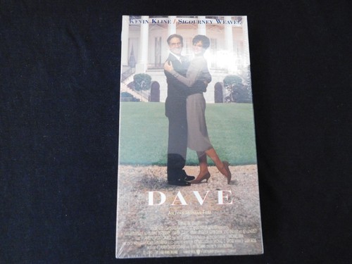 Dave (VHS; 1993) Kevin Kline RARE Sealed OOP Watermarks NEW FACTORY ...