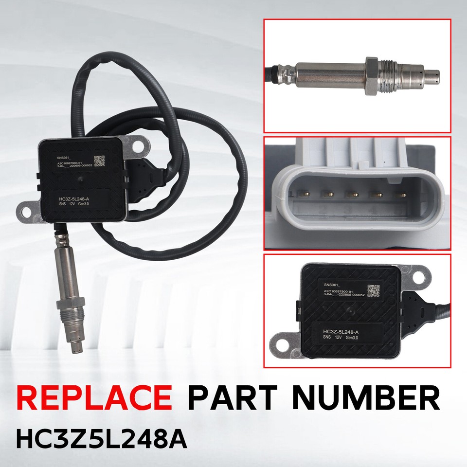 Nox Sensor for 2018-2022 Ford F-250 Super Duty 6.7L Diesel HC3Z-5L248-A ...