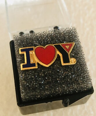 I Love ️ The YMCA Lapel Pin In Box - Organization Service Club | eBay