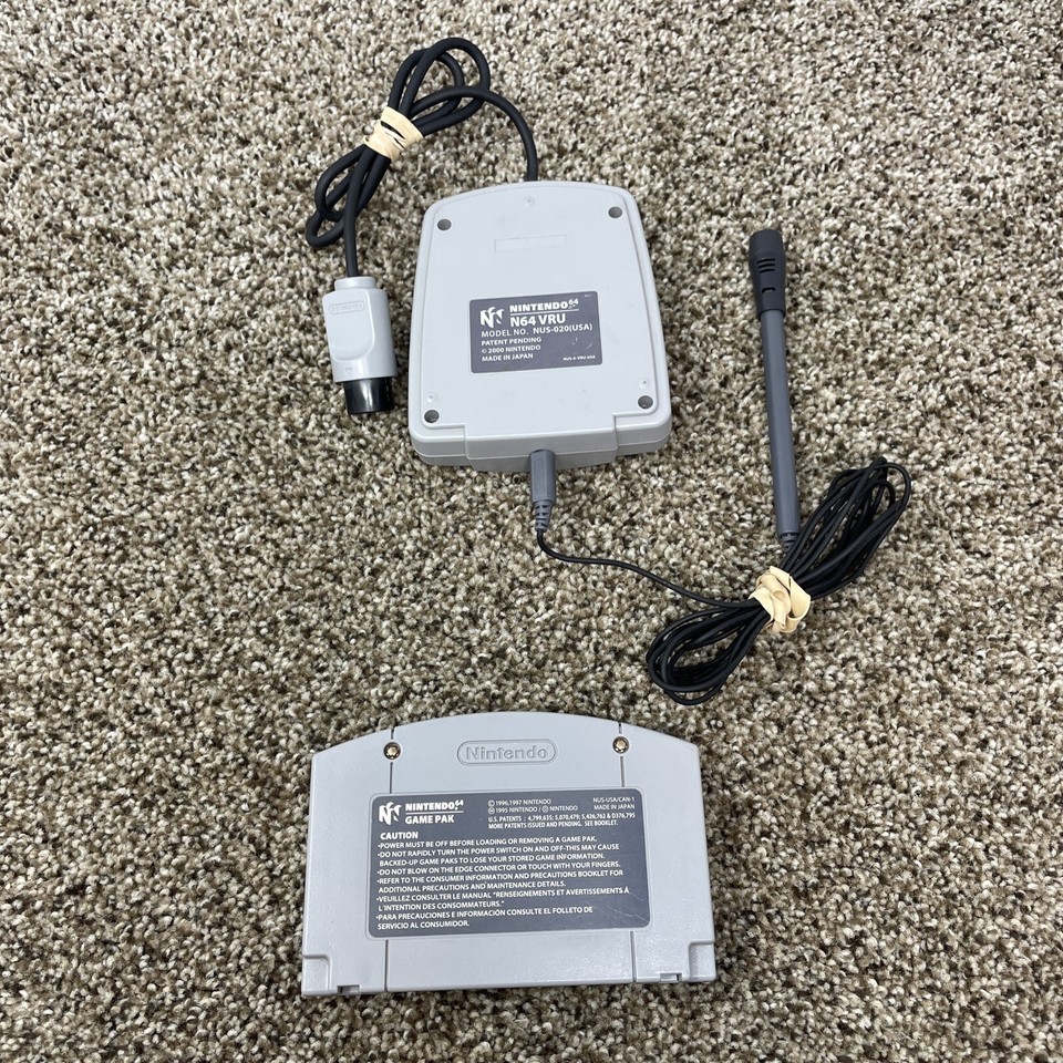 Hey You Pikachu w/ VRU & Microphone (Nintendo 64/N64) Tested ...