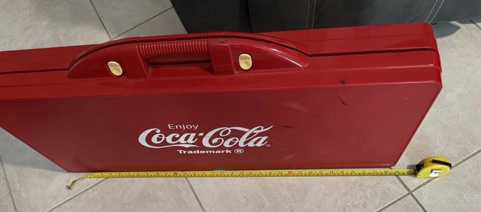 ! Vintage Folding Picnic Time Coca Cola Collapsing 4 Chairs Table ...