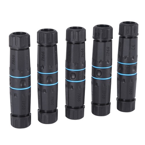 5 Pcs RJ45 Connectors IP68 Shielded (STP) Cat6 Ethernet LAN Cable1504 ...