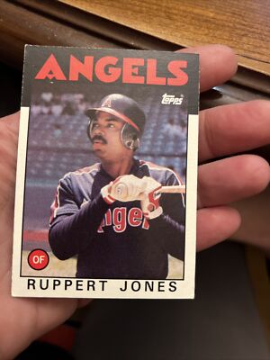 Topps Angels Ruppert JOnes OF 464 Trading Card | eBay