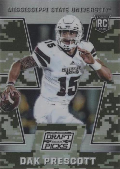 2016 Panini Prizm Collegiate Draft Picks - Draft Picks Dak Prescott ...