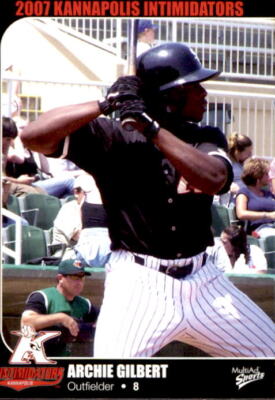 2007 Kannapolis Intimidators Multi-Ad #8 Archie Gilbert Union City ...