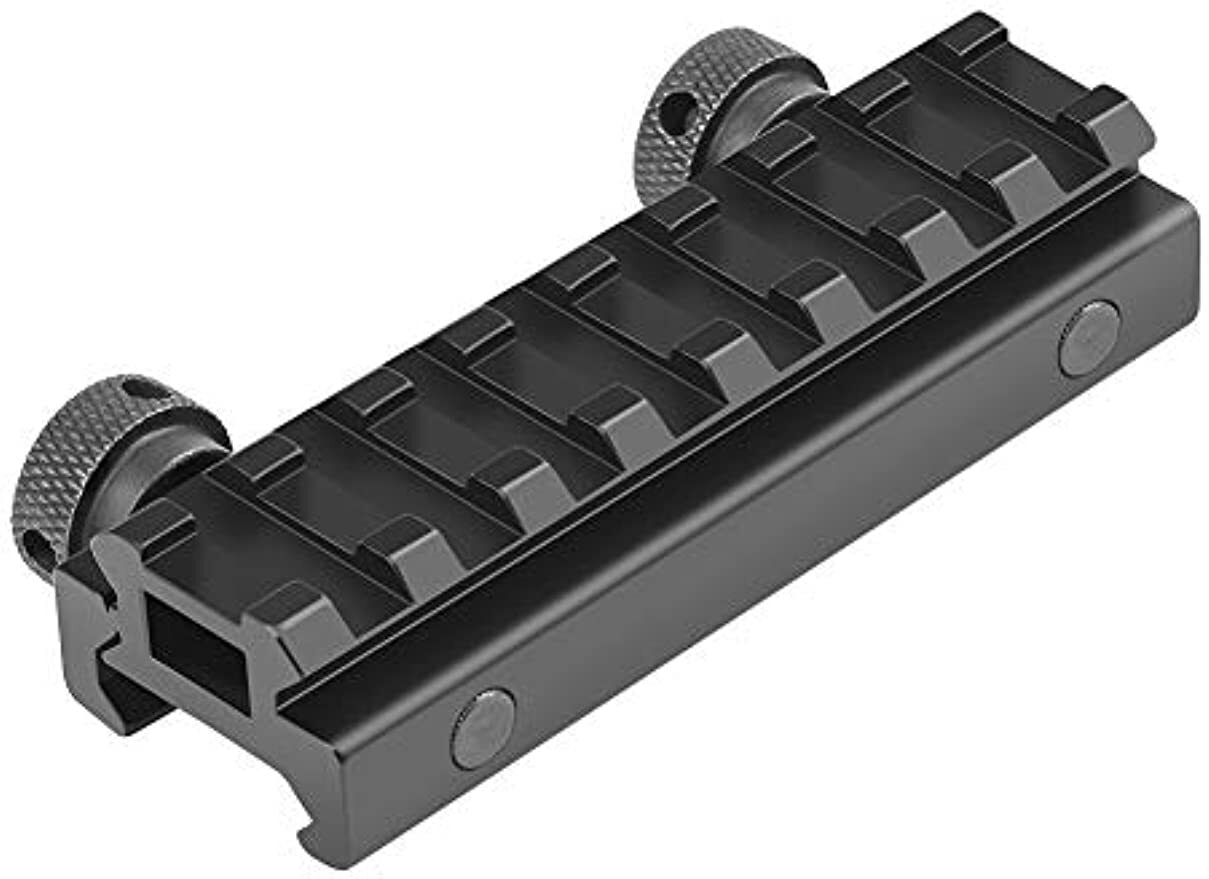 8 Slots Riser Mount See Through Design Base Mount for 20mm Picatinny ...