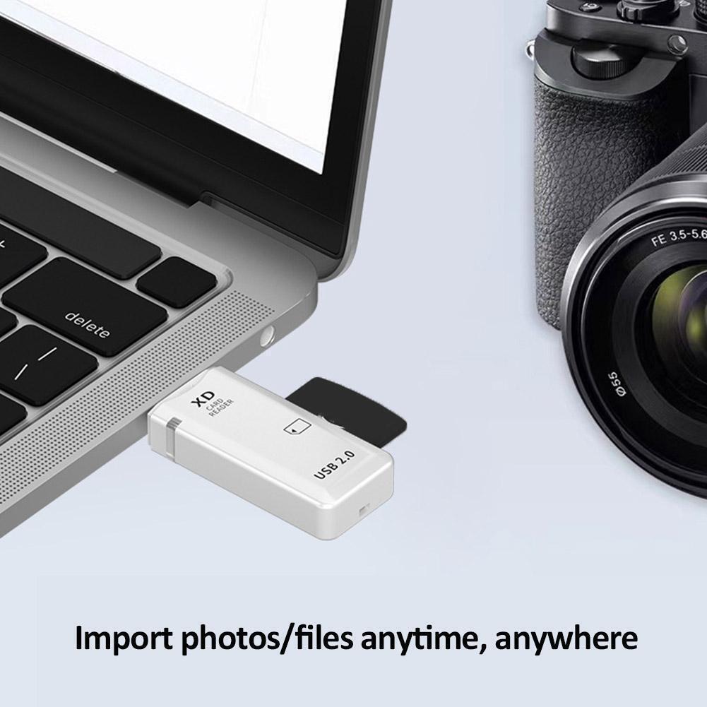 Card Reader USB2.0 128GB XD Memory XD Picture Card Adapter Plug And ...