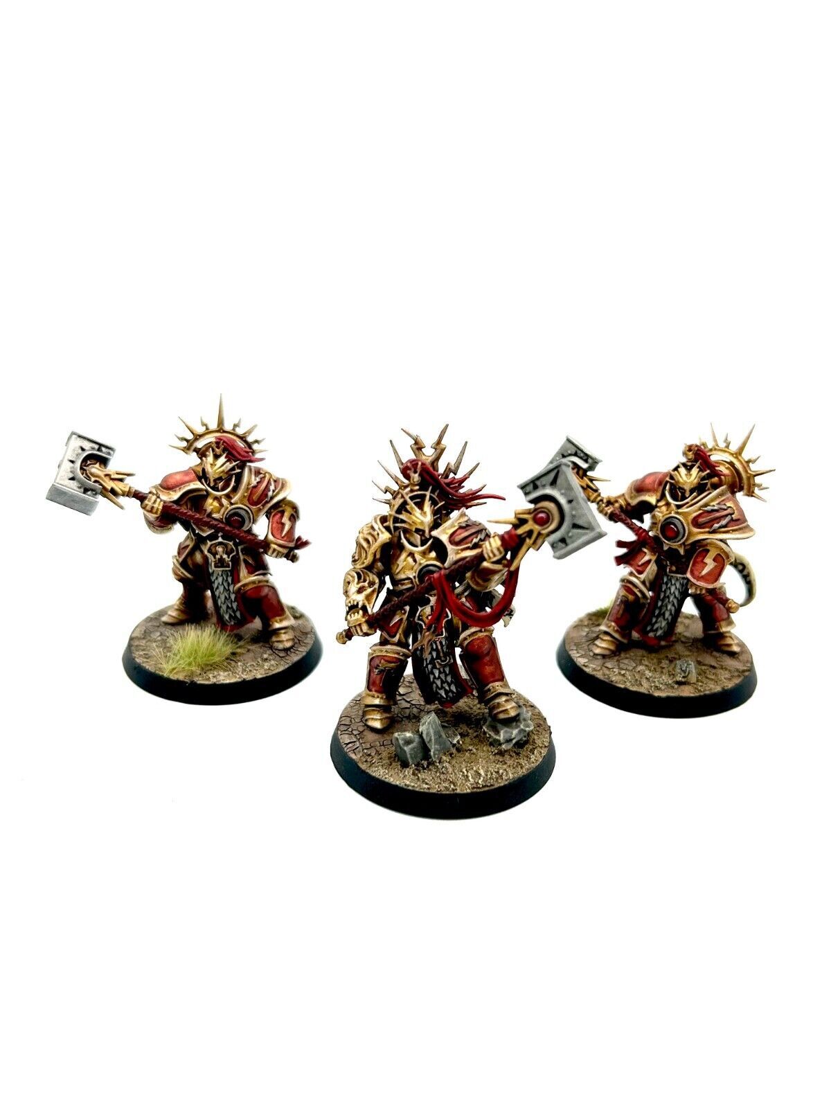 3X Retributors STORMCAST ETERNALS WARHAMMER AOS PAINTED | eBay