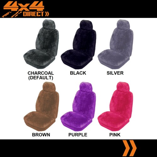 SINGLE PREMIUM ACRYLIC SHEEPSKIN CAR SEAT COVER FOR ISUZU ELF | eBay ...
