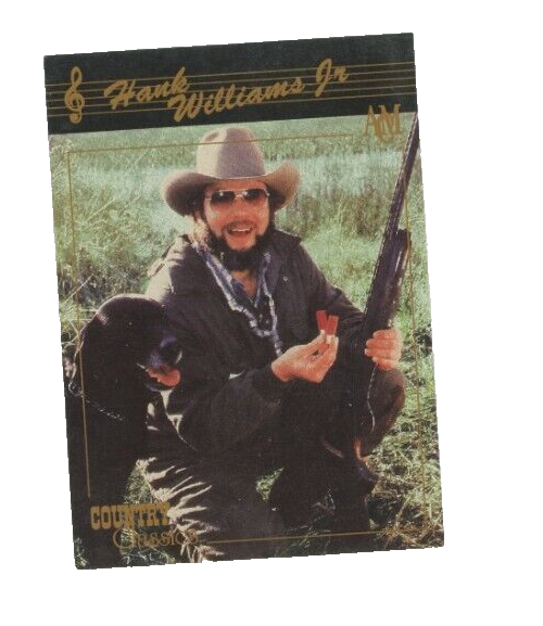 HANK WILLIAMS Jr. Hunting 1992 Trading Card #02🤠Bocephus | eBay