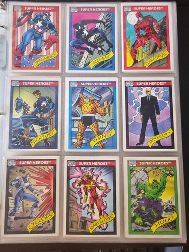 1990 Impel Marvel Universe 162 card base set | eBay