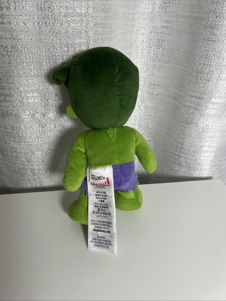 Disney Parks nuiMOs The Incredible Hulk Marvel 7” Posable Figure Doll ...