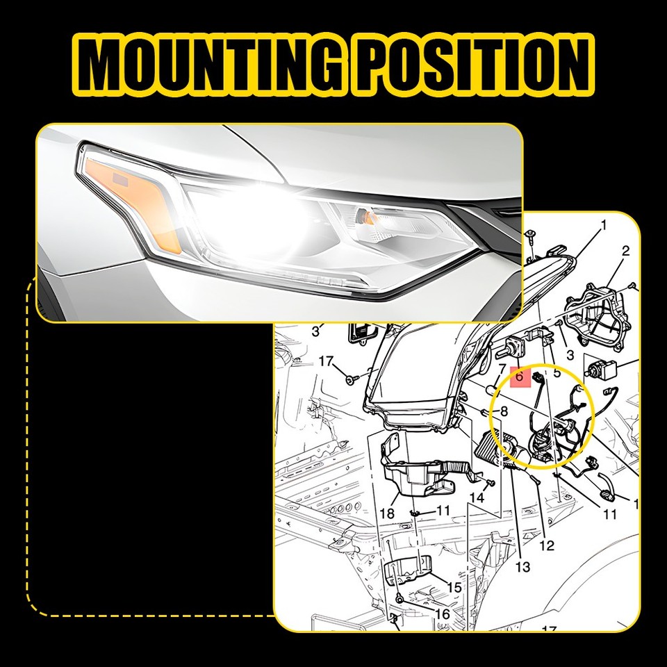 D3S Xenon HID Headlight Ballast Control Unit Module For 18-20 Chevrolet ...