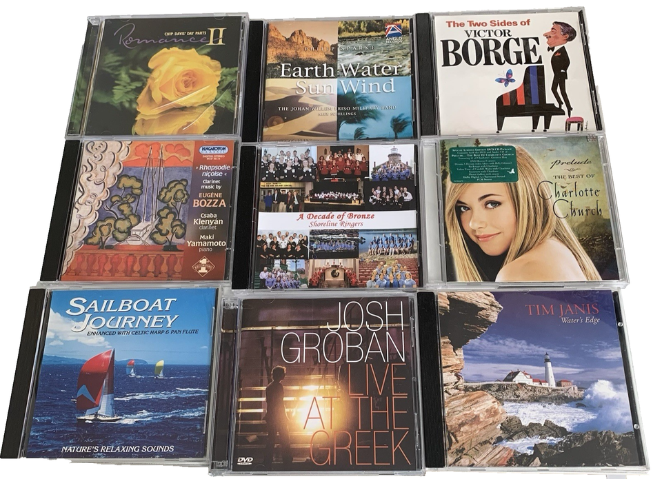 Lot of 19 MUSIC CDs Classical Piano Orchestra Concert Band ...