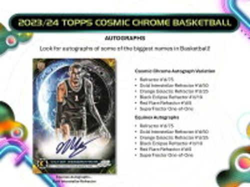 NBA 2023-24 TOPPS COSMIC CHROME BASKETBALL HOBBY BOX FACTORY SEALED | eBay