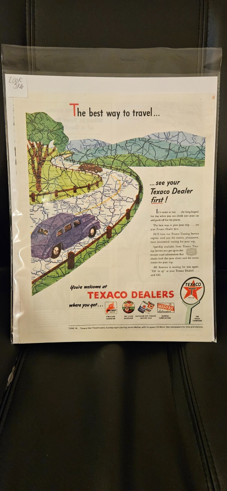 1946 TEXACO Advertisement ~ Original Vintage Ad | eBay