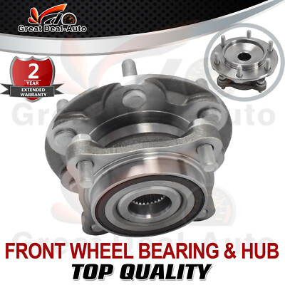 One Front Wheel Hub and Bearing for Toyota Landcruiser Prado 120 ABS ...