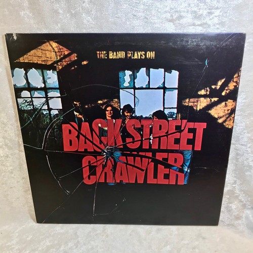 Back Street Crawler ‎– The Band Plays On *1st Press* LP 1975 ATCO SD 36 ...