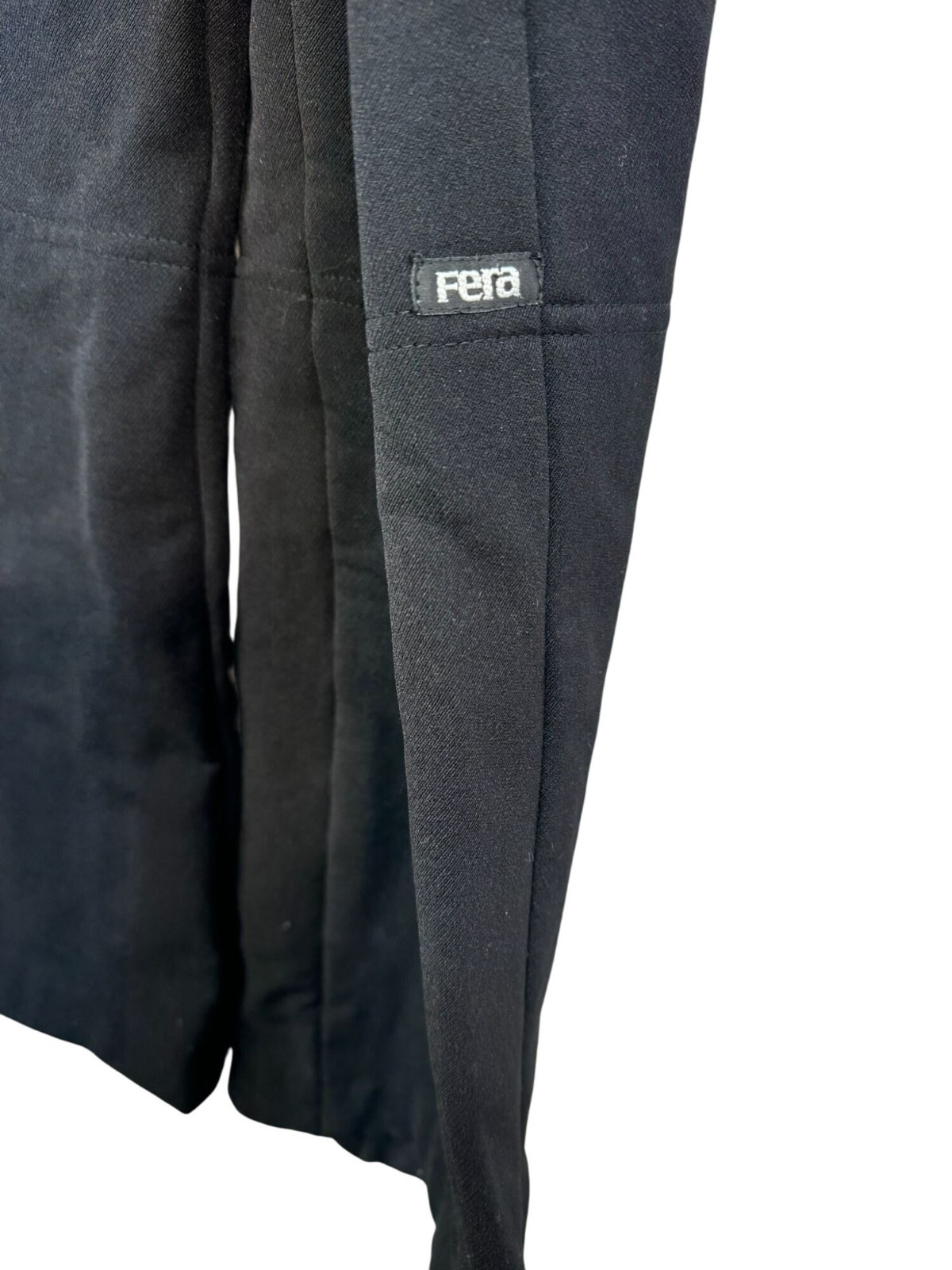 Fera Mens Suspender Ski Pants 42R Black Wool Blend Swiss Fabric | eBay