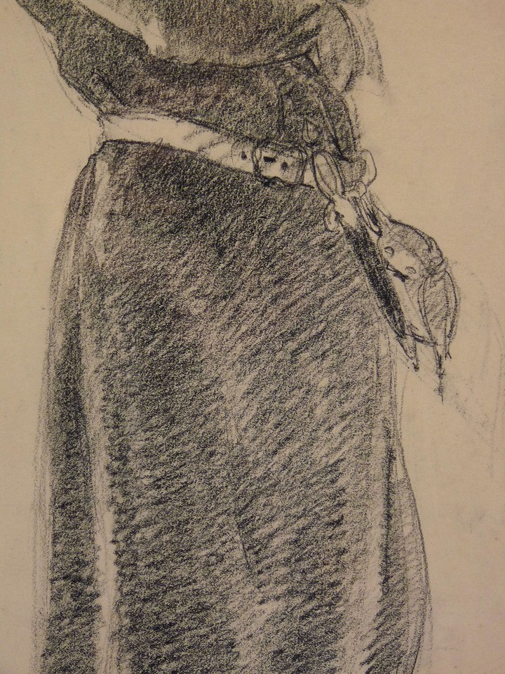 Harry BLOOMFIELD (1883-1941) Fusain Uomo Teatro Attore Londra ...