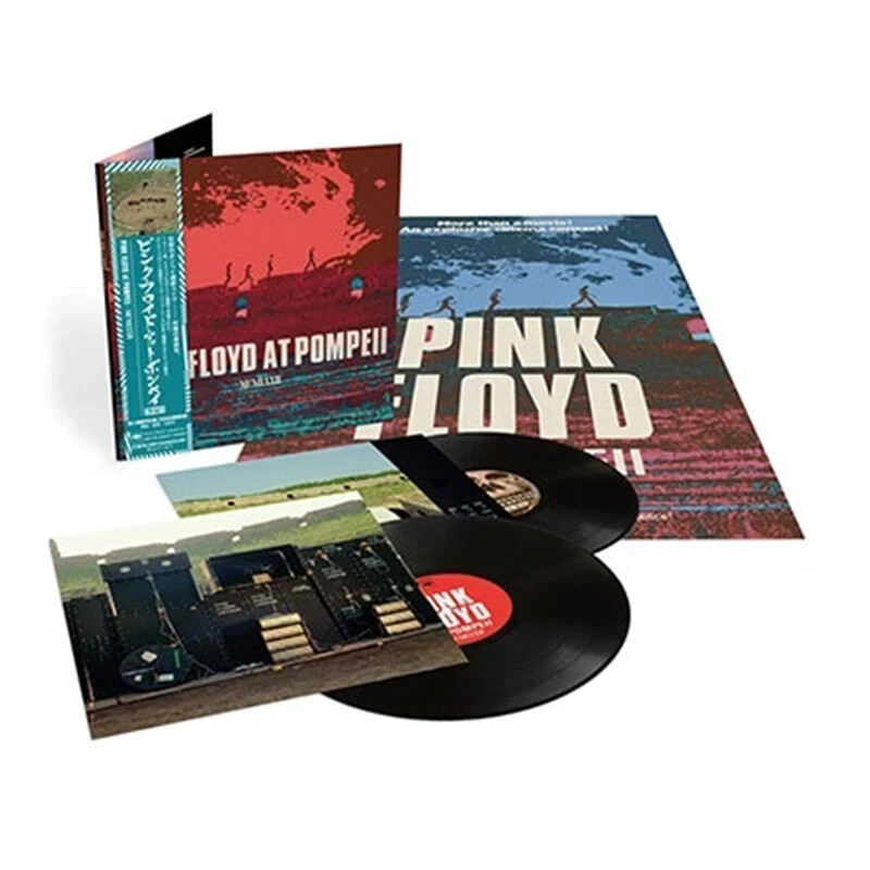 Pink Floyd at Pompeii 2LP+Poster Limited Edition Imported Disc Obi PSL ...