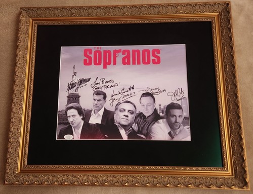 Sopranos Autographed 5 Signatures JSA Certified - Multiple Signatures ...