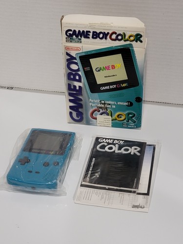 Gameboy Color Teal COMPLETE, RARE | eBay