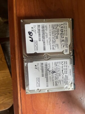2 (TWO) HITACHI HARD DRIVES 250GB @ 5400 AND 100GB @ 7200 | eBay