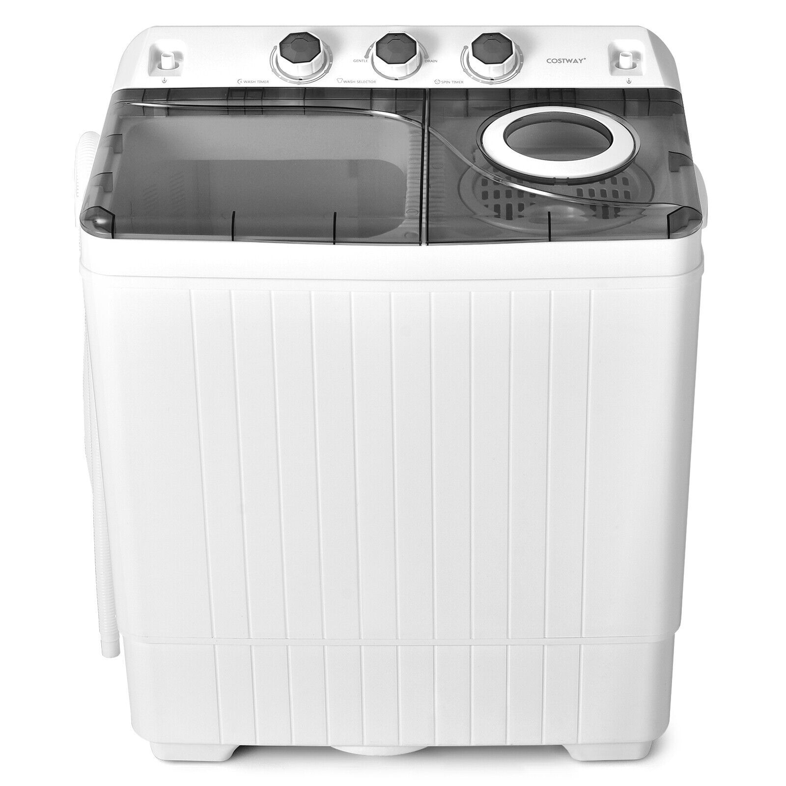 Twin Tub Washing Machine Portable Laundry Washer Machine 6.5KG Washer+ ...