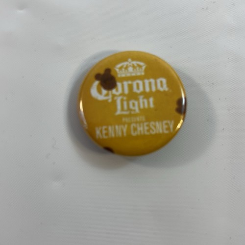 KENNY CHESNEY CORONA LIGHT Beer Pins Pinback Button. STAIN. Rare | eBay
