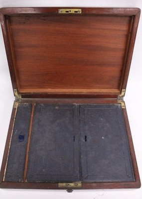 Vtg Mid Century Traveling Document Portable Writing Slope/ Desk - L49 ...