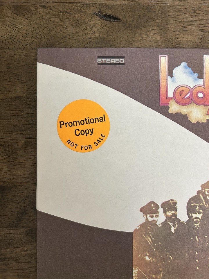 LED ZEPPELIN II - RL SS HOT MIX White Label Promo WLP PRESSWELL | eBay