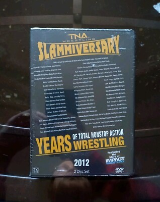 TNA Impact Wrestling Slammiversary 2012 (DVD, 2-Disc Set) NEW! - 10 ...