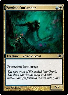 MTG - Zombie Outlander, Conflux | eBay