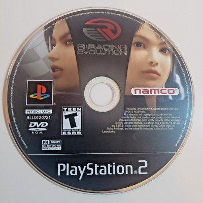R: Racing Evolution (Sony PlayStation 2, 2003) Disk only. 722674100038 ...