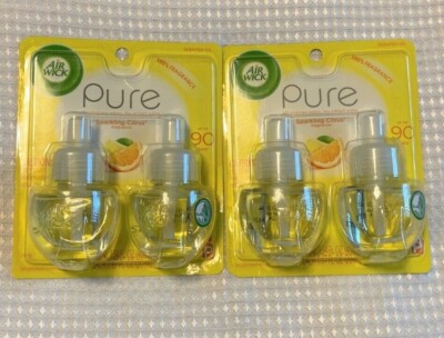 Air Wick Sparkling Citrus Fragrance Pure Scented Oil Air Freshener ...