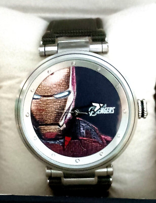 Marvel Iron Man 42mm IMS Hong Kong Disneyland Excl Watch NOS New Box ...