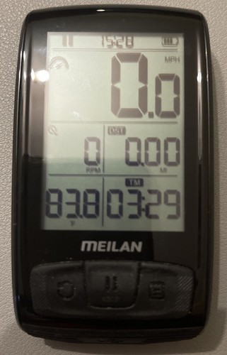 MEILAN Blade Wireless Bike Computer Cycling Computer with Backlight ...